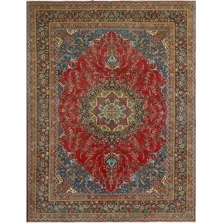 Fine Vintage Bakhtiari Monty Rust/Eggplant Rug - 9'10" x 12'7" - Bed ...