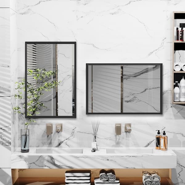 bathroom wall mirror panel