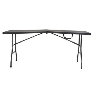 6 Foot Centerfold Folding Table - Bed Bath & Beyond - 37797843