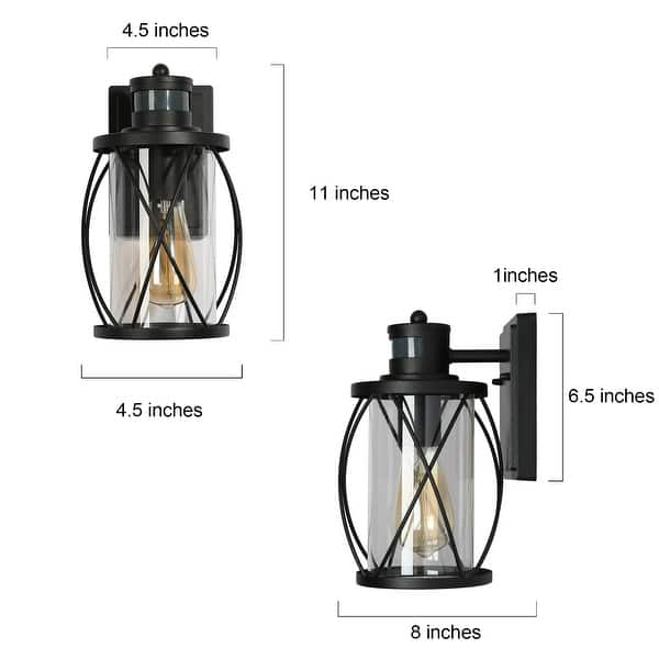 indoor sensor wall light