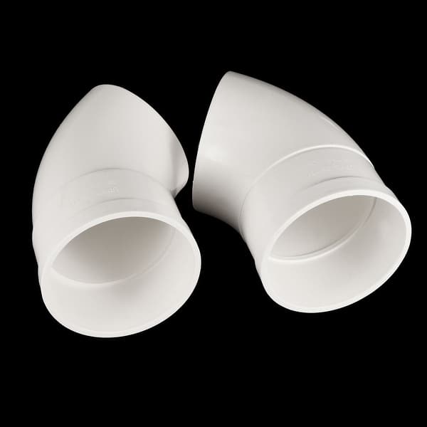 1Pcs PVC Water Pipe Multi-angle Elbow Fitting 110mm ID Tube Eccentric ...