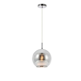 Elegant Lighting Reflection Single Light 9-1/2" Wide Mini Pendant with ...