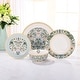 STP Goods Morris Garden Bone China Dinnerware Set of 24 for 6 - Bed ...