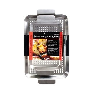 Charcoal Companion CC7081 Grill Grid, Stainless Steel - Bed Bath ...