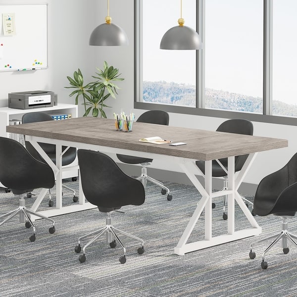6FT Conference Table Meeting Room Table - On Sale - Bed Bath & Beyond ...