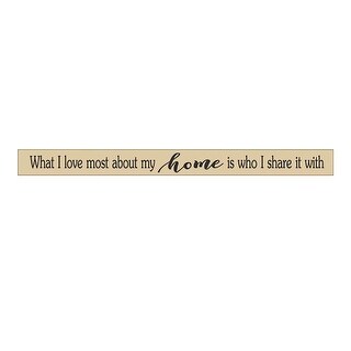 Love My Home Wooden Sign - Bed Bath & Beyond - 21481841