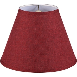 Aspen Creative Handsewn Scallop Dome Spider Fringe Lamp Shade/Off-White ...