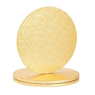3 Pack 12 Inch Gold Cake Boards - Bed Bath & Beyond - 40731838
