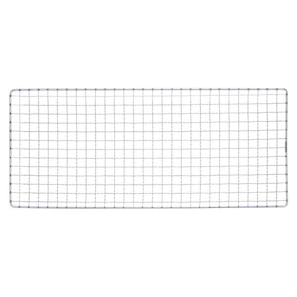 2pcs Square BBQ Grill Net 17.3"x7.5" Electroplated Stainless Steel ...