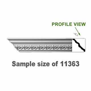 Cornice White Urethane Sample of 11363 24" Long | Renovator's Supply ...