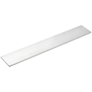 Square Aluminum Flat Bar, 1pcs - Silver - Bed Bath & Beyond - 39124038