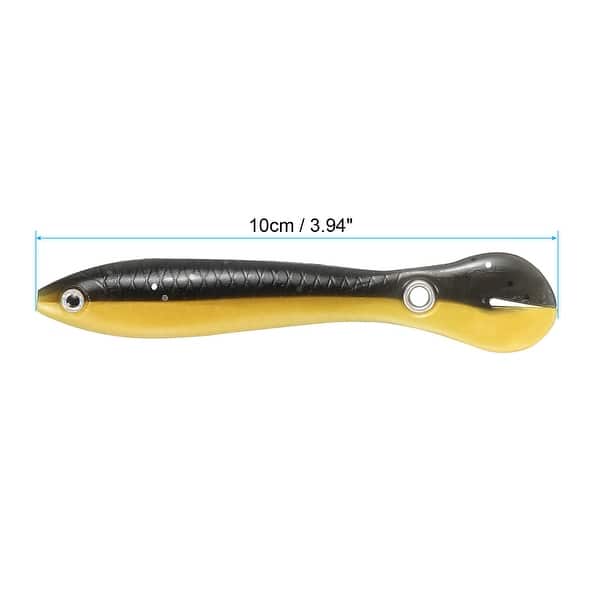 5pcs Soft Realistic Loach Fishing Lures Swimbait Hopping Mock Bait ...
