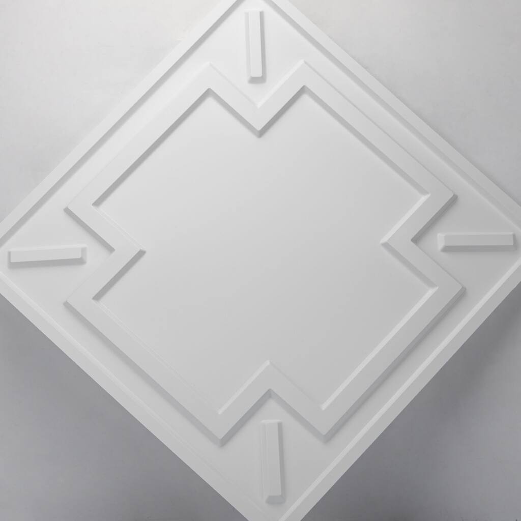 Art3d 2x2ft Drop Ceiling Tile,3D Textured Ceiling Panel,Pack of 12,48 ...