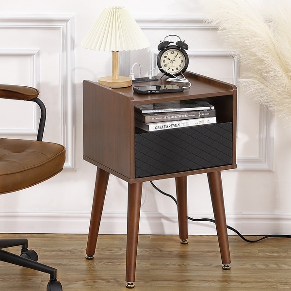 Mid century modern end tables for sale store