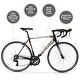 Vilano Shadow 3.0 Road Bike with Integrated Shifters - Overstock - 33827762