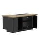 Modern Kitchen Island - Storage Cabinet, Large Countertop, Prep Station ...