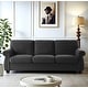 Contanier Furniture 67.3" Wide Velvet Rolled Arm Sofa - Bed Bath ...
