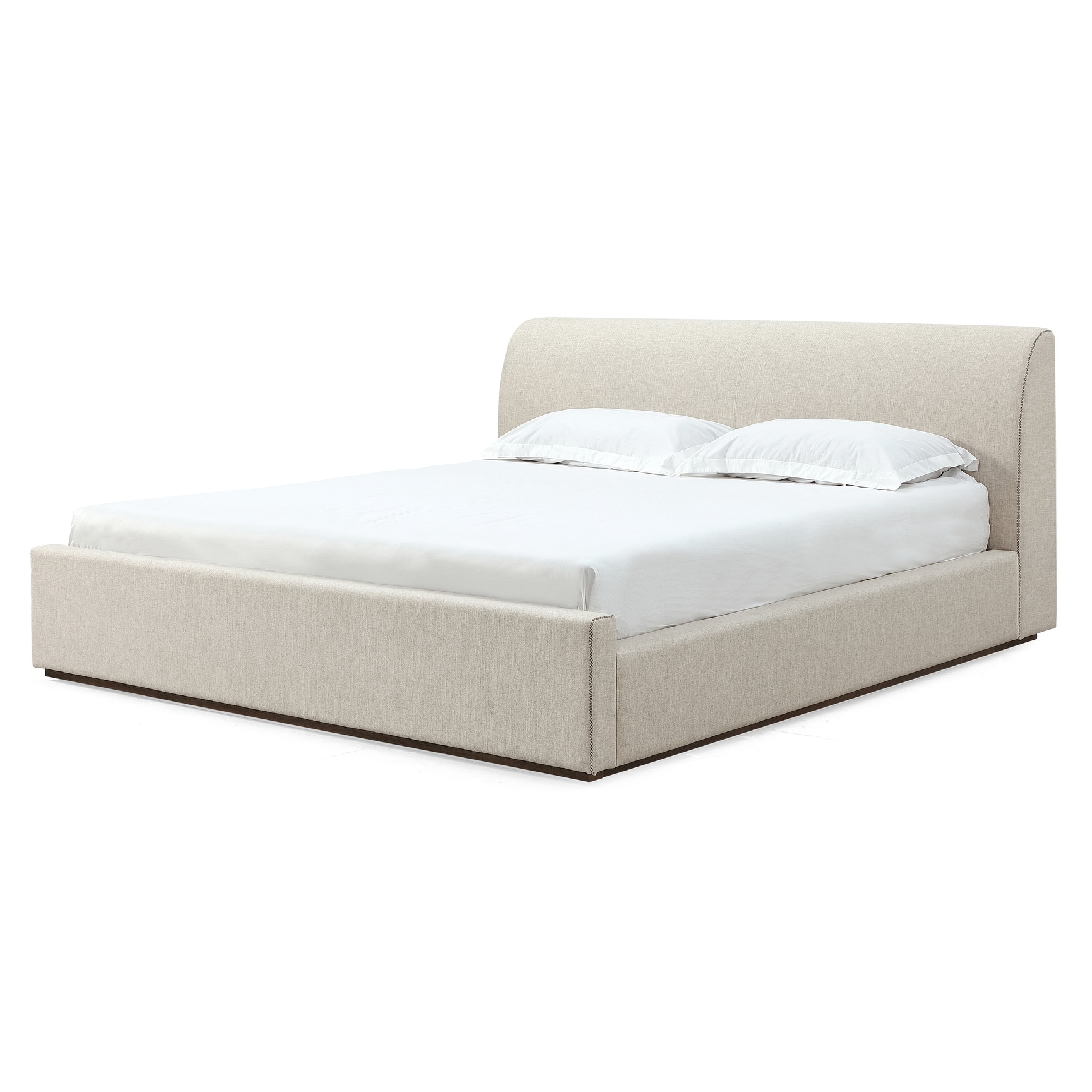 SAFAVIEH Couture Pippin Linen King Bed - On Sale - Bed Bath & Beyond ...