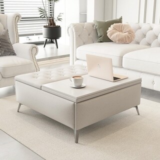 Square Storage Bench Coffee Table - Bed Bath & Beyond - 41208972