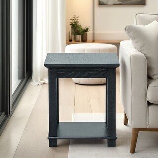 Bridgevine Home Topanga 24 inch End Table, No Assembly Required - Bed ...