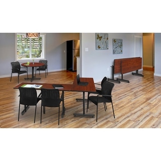 72" x 24" Training Table- Cherry - Bed Bath & Beyond - 43289860