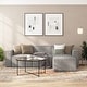 Contemporary Configurable Modular Left Side Sofa Chair with Armrest ...