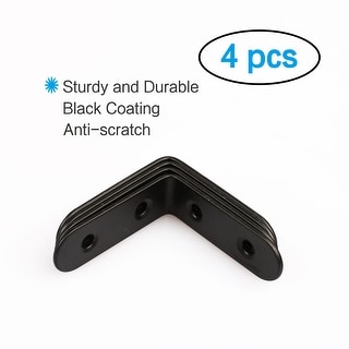 Angle Brackets Stainless Steel Brace Fastener Protector 50 x 50mm,4pcs ...