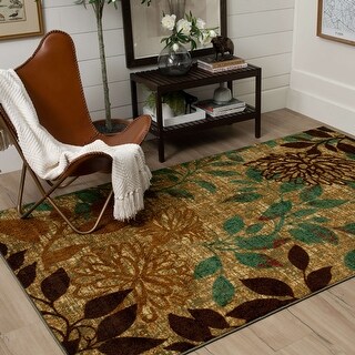 Mohawk Home Mystic Garden Botanical Area Rug - Bed Bath & Beyond - 7512152