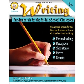 Writing Fundamentals For The Middle School Classroom - Bed Bath ...