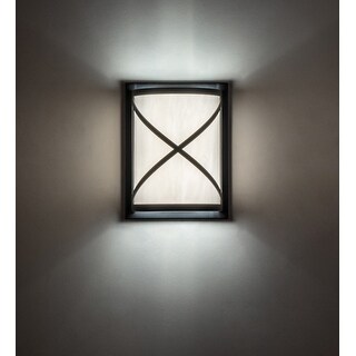 Meyda Tiffany 244395 Whitewing 8" Tall LED Wall Sconce - Bed Bath ...