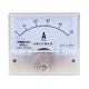AC 0-50A Analog Panel Ammeter Gauge Ampere Current Meter 85L1 2.5 Error Margin - 50A(64X56mm ...