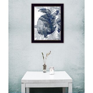 HomeRoots French Caf With Red And Blue Accents Unframed Print Wall Art ...