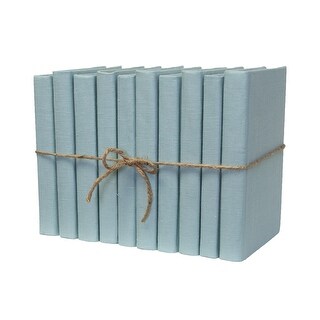 Books Blue Decorative Accessories: Seafoam Linen ColorPak - Bed Bath & Beyond - 39534598