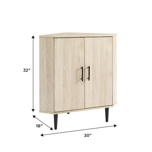 Middlebrook Designs 30-inch Corner Accent Cabinet - Bed Bath & Beyond ...