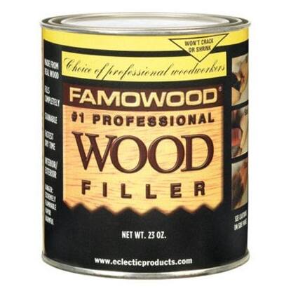 Famowood 36021134 Solvent Based Wood Filler, 23 Oz, Red Oak - Bed Bath ...