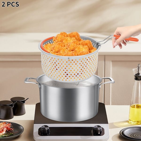 20cm Stainless Wire French Fry Basket Strainer - Bed Bath & Beyond ...