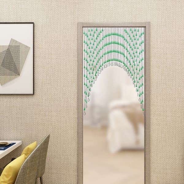 Hanging Door Beads Curtain Room Bead Partition Curtain - Bed Bath ...
