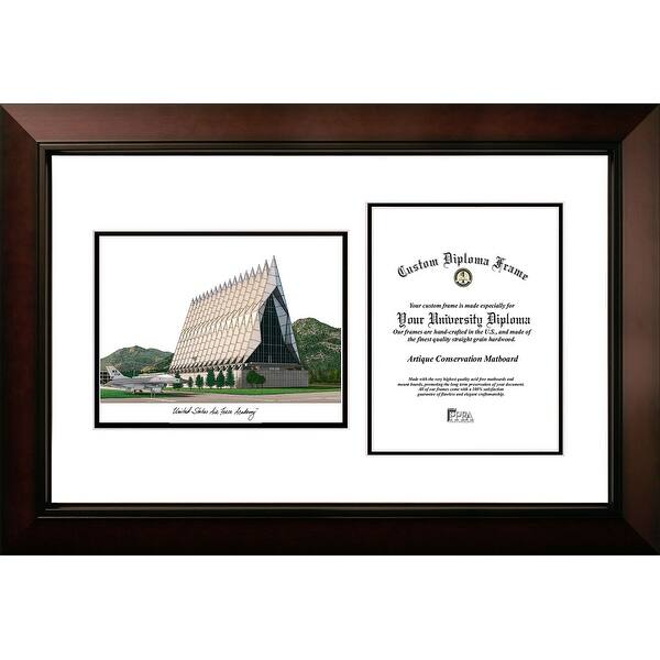 United States Air Force Academy 8.5w x 11h Legacy Scholar Diploma Frame ...