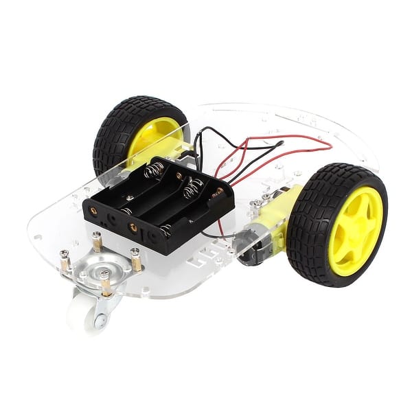 2WD Motor Smart Robot Car Chassis Speed Encoder Battery Box Kit for Arduino - Bed Bath & Beyond ...