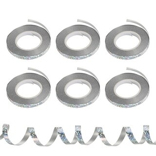 Curling Ribbon Crimped Balloon String 3/16" 11 Yards 6 Roll for Crafts ...