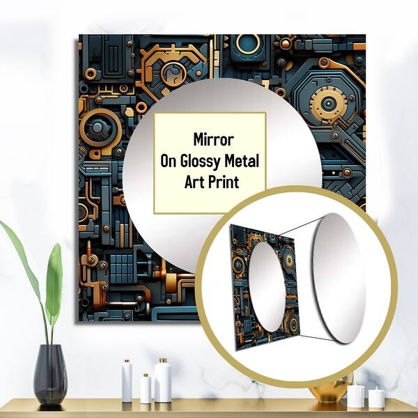 steampunk mirror frame