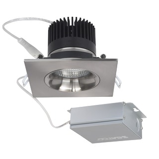 12W LED DW Downlight Gimbaled 3.5 in 3000K 120V Square Remote Driver ...