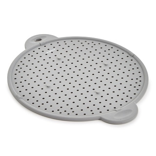 BergHOFF Essentials Heat-resistant Silicone Splatter Screen, Grey - Bed ...