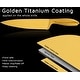 Golden Kitchen Knife Set 5 Piece WELLSTAR, Razor Sharp German Stainless ...