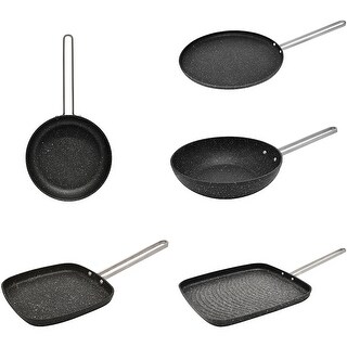 THE ROCK by 5 Piece Cookware Set|Black - Bed Bath & Beyond - 37147988