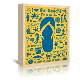 Cc Flip Flip Pattern by Anderson Design Group Wrapped Canvas ...