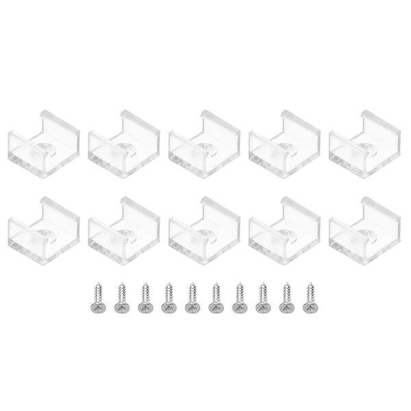30pcs LED Strip Light Clips Mounting Bracket Fixing Clip Plastic Clamp ...