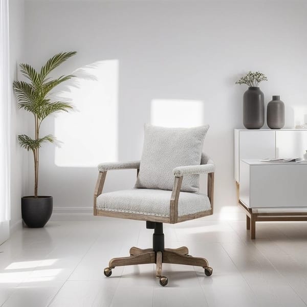 Mid-Century Modern Computer Chair Office Chair Adjustable Swivel Chair ...