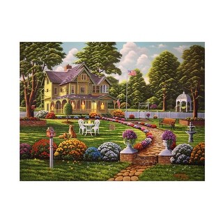 Geno Peoples 'Colors of Spring' Canvas Art - Bed Bath & Beyond - 39537585