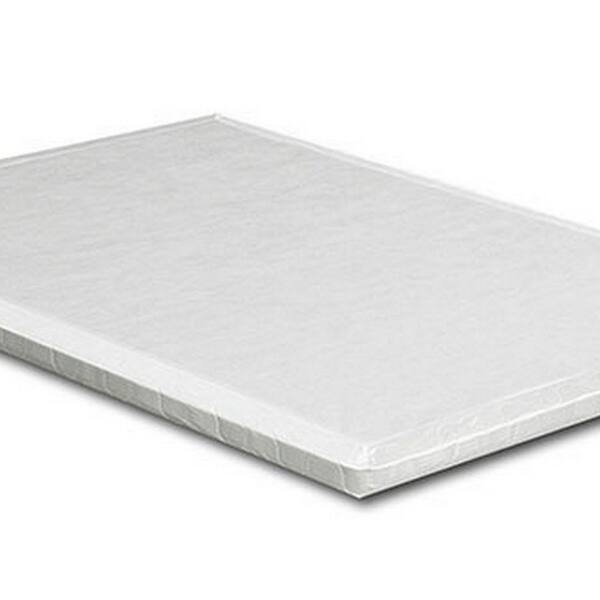 Amo 2 Inch Full Size Bunkie Board Mattress Foundation with Slats, Foam ...